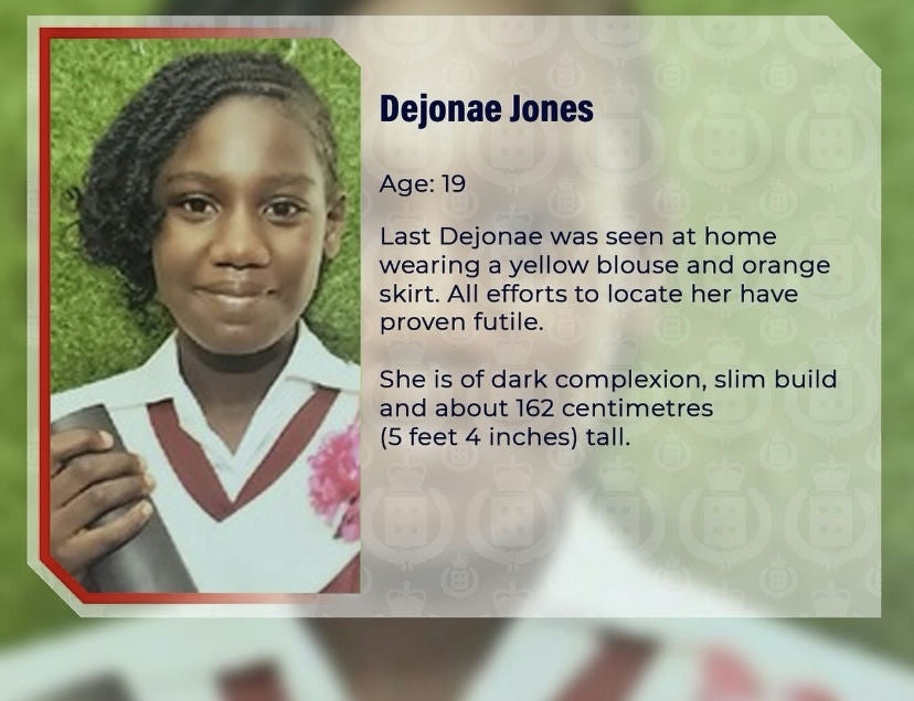 Dejonae Jones - Missing Since July 21 2025from St.Ann| Jamaican True S ...